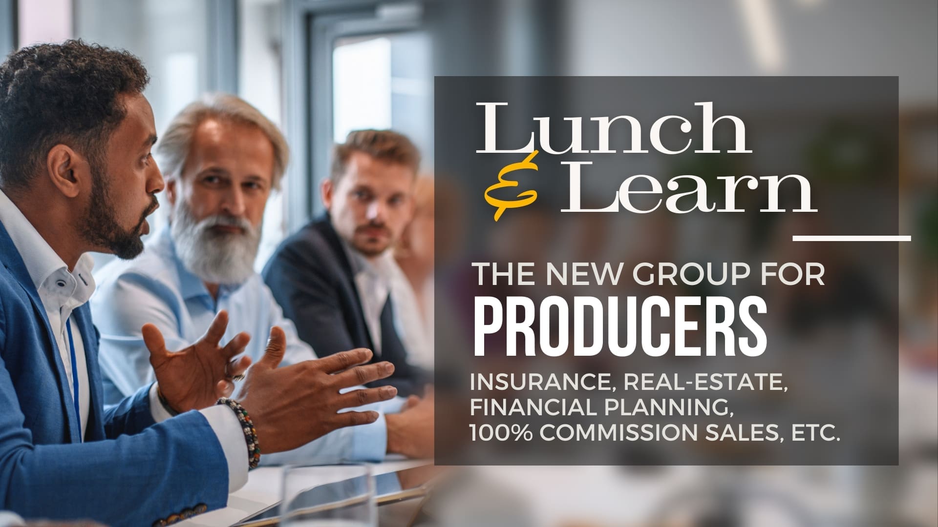 Lunch & Learn: Producers - CBMC | Christian Business Men's Connection ...